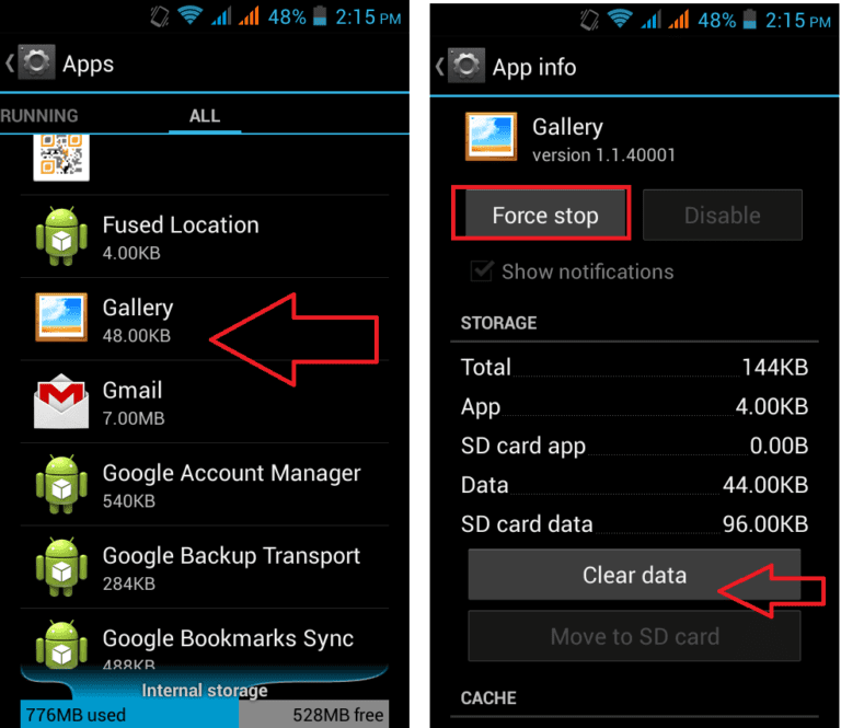 [12 Ways] Fix “Unfortunately, Gallery Has Stopped” Error On Android
