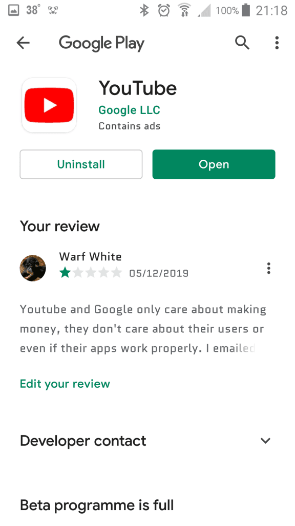 [15 Ways] Fix "Unfortunately, YouTube Has Stopped" On Android
